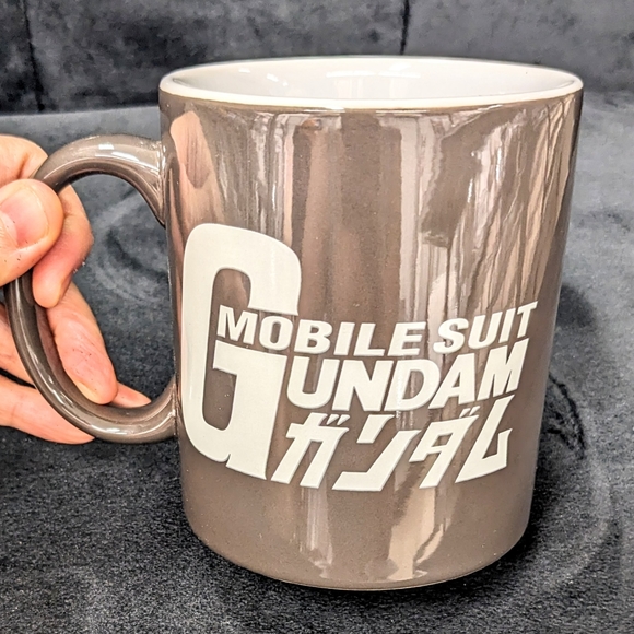 Gundam | Dining | Rare Gundam Mobile Suit Japanese Kanji Anime Coffee ...